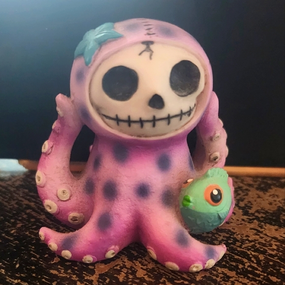 Toys | Summit Collection Furrybones Purple Octopee Signature Skeleton In Octopus Costum | Poshmark